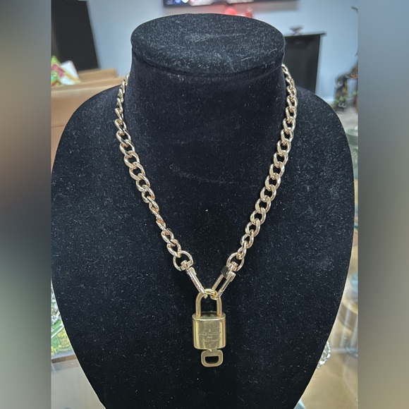 Jewelry | Louis Vuitton Lockett Necklace | Poshmark